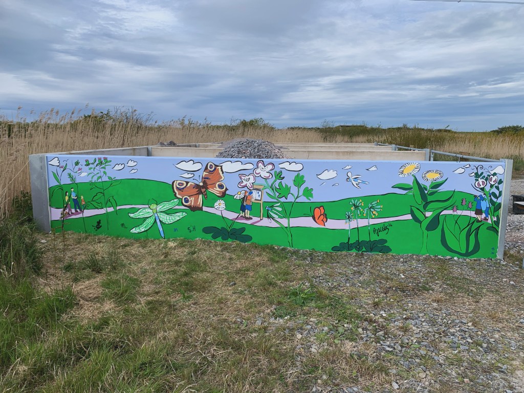 A Mural for WWT Steart Marshes – Alison Jacobs